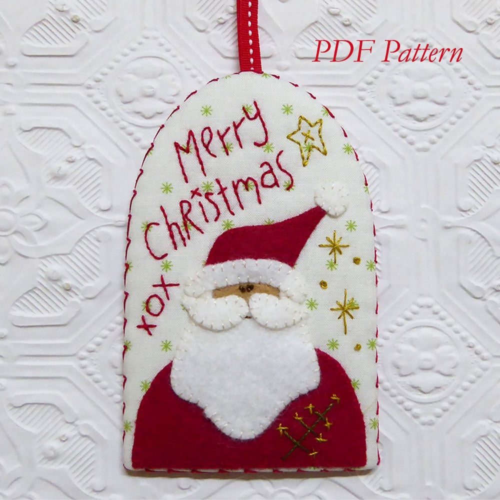 Marg Low Designs — Santa & Friends - Santa PDF Pattern