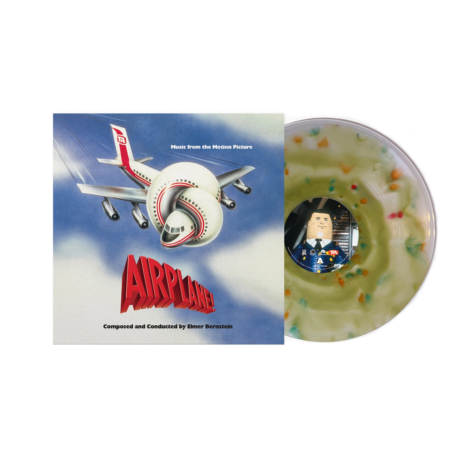 AIRPLANE! - The Soundtrack! LP (Airsick Variant) | Rusted Wave