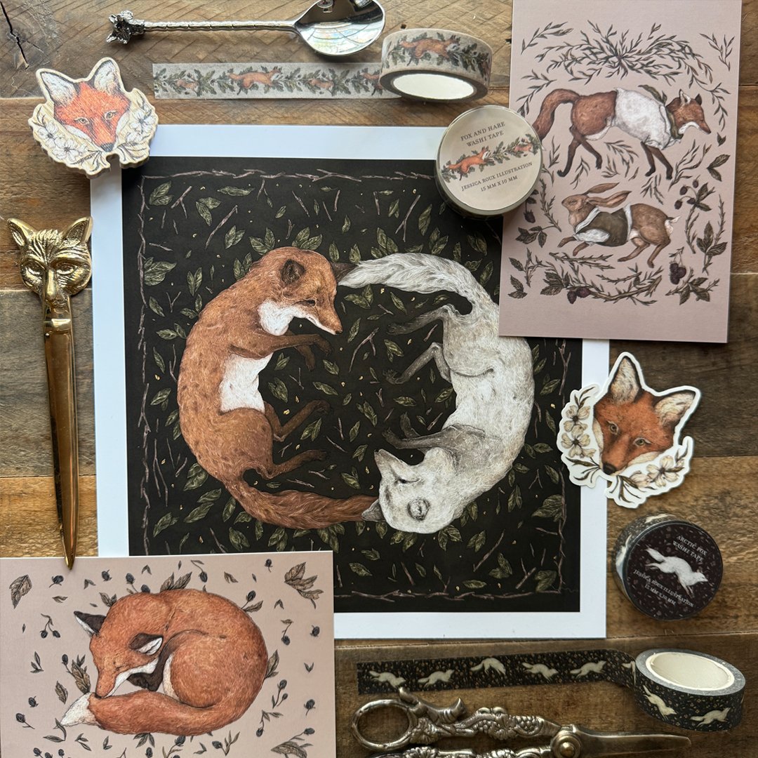 Gift Set: For the Fox Fancier | Jessica Roux