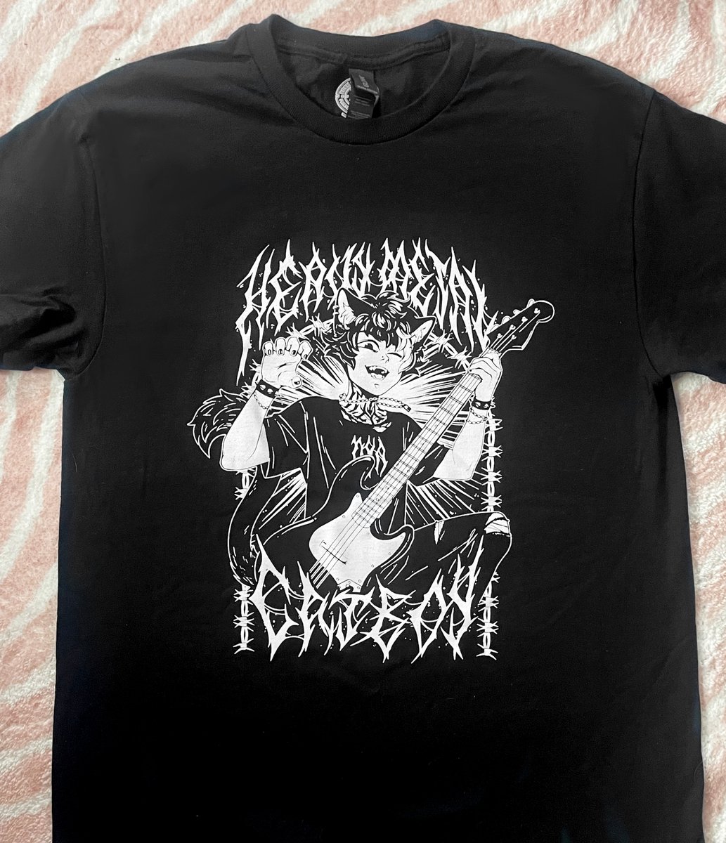 Heavy Metal Catboy Shirt | Katama K.