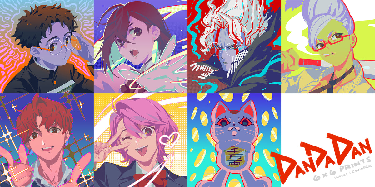 DanDaDan Print Set | cwilock