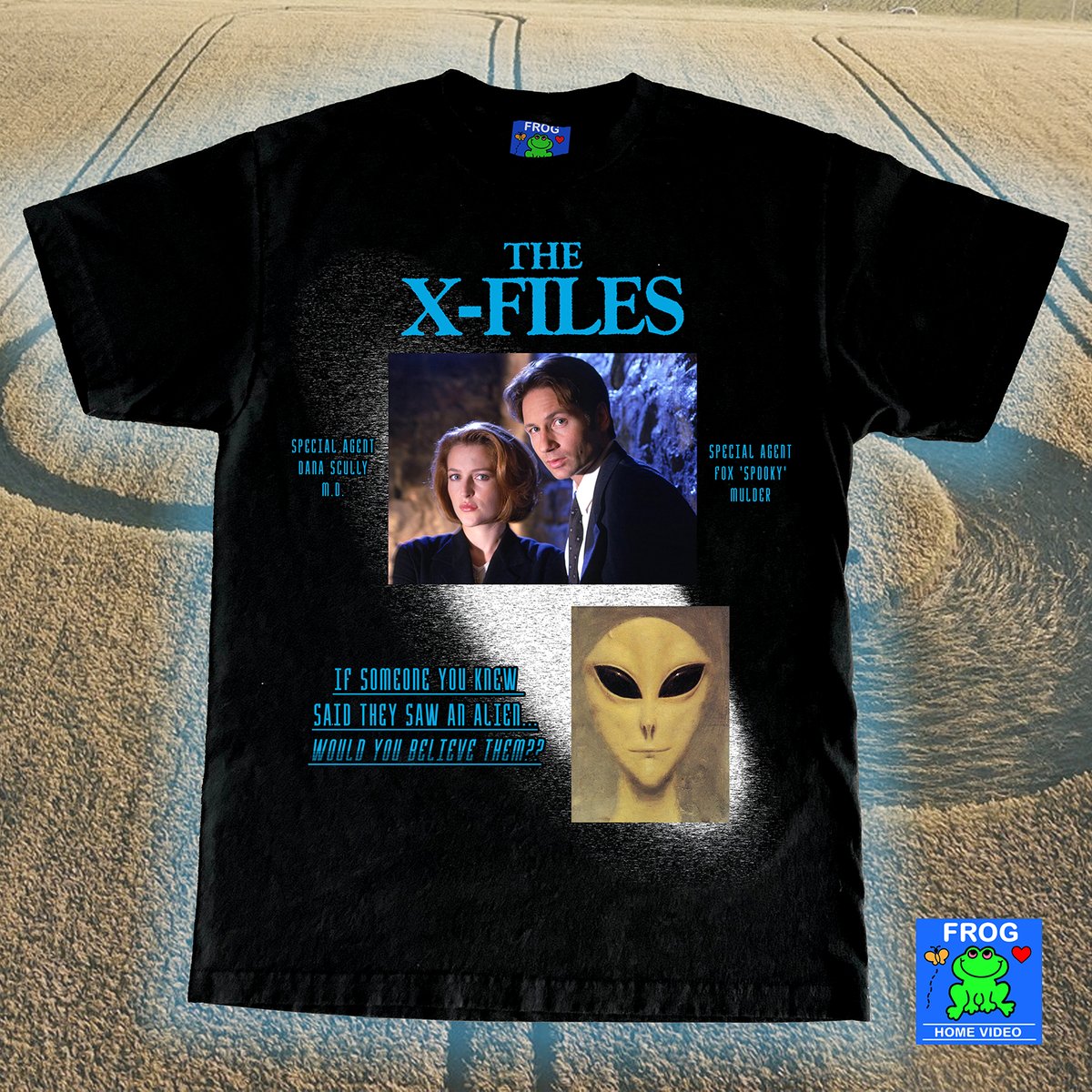 X Files Shirt (2024 Reprint) | Bred Press Online Store