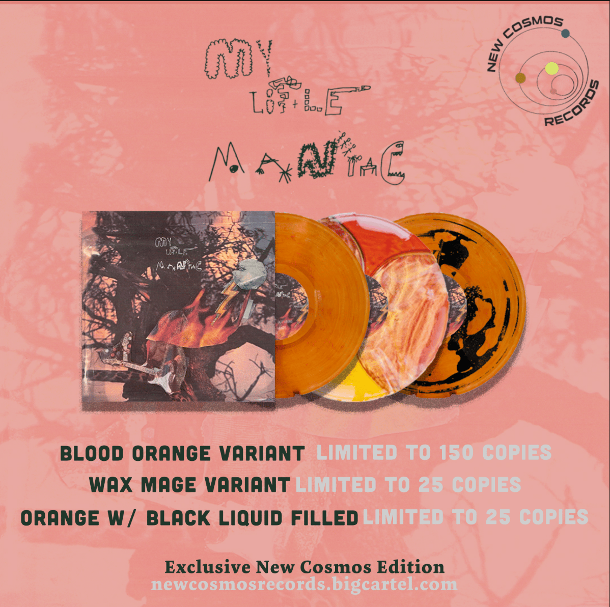 Ashes to Amber - My Little Maniac | New Cosmos Records