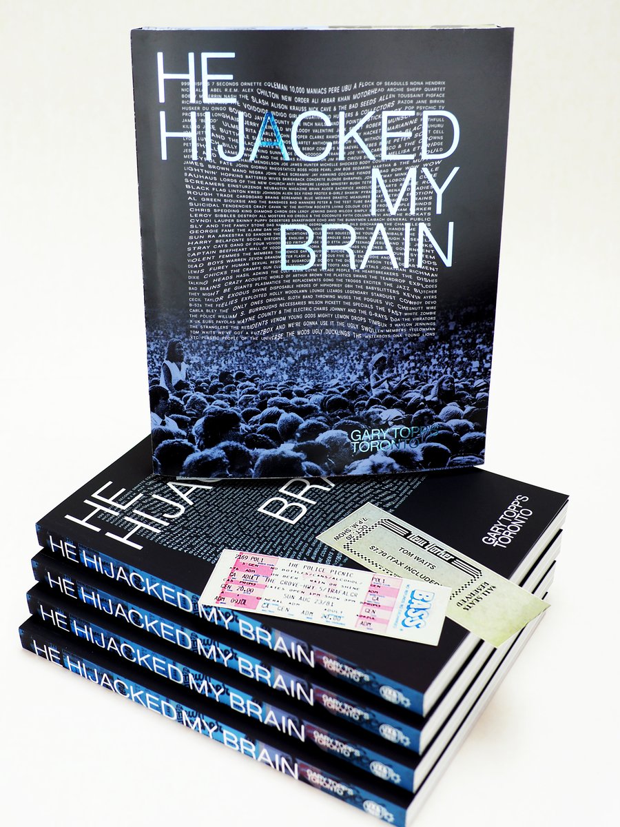 HE HIJACKED MY BRAIN: Gary Topp's Toronto | UXB PRESS CANADA