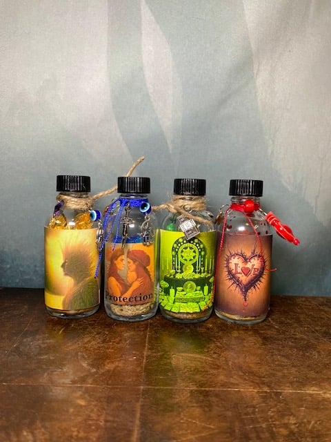 Custom Voodoo Oil Potion in Bottle | uglyshyla