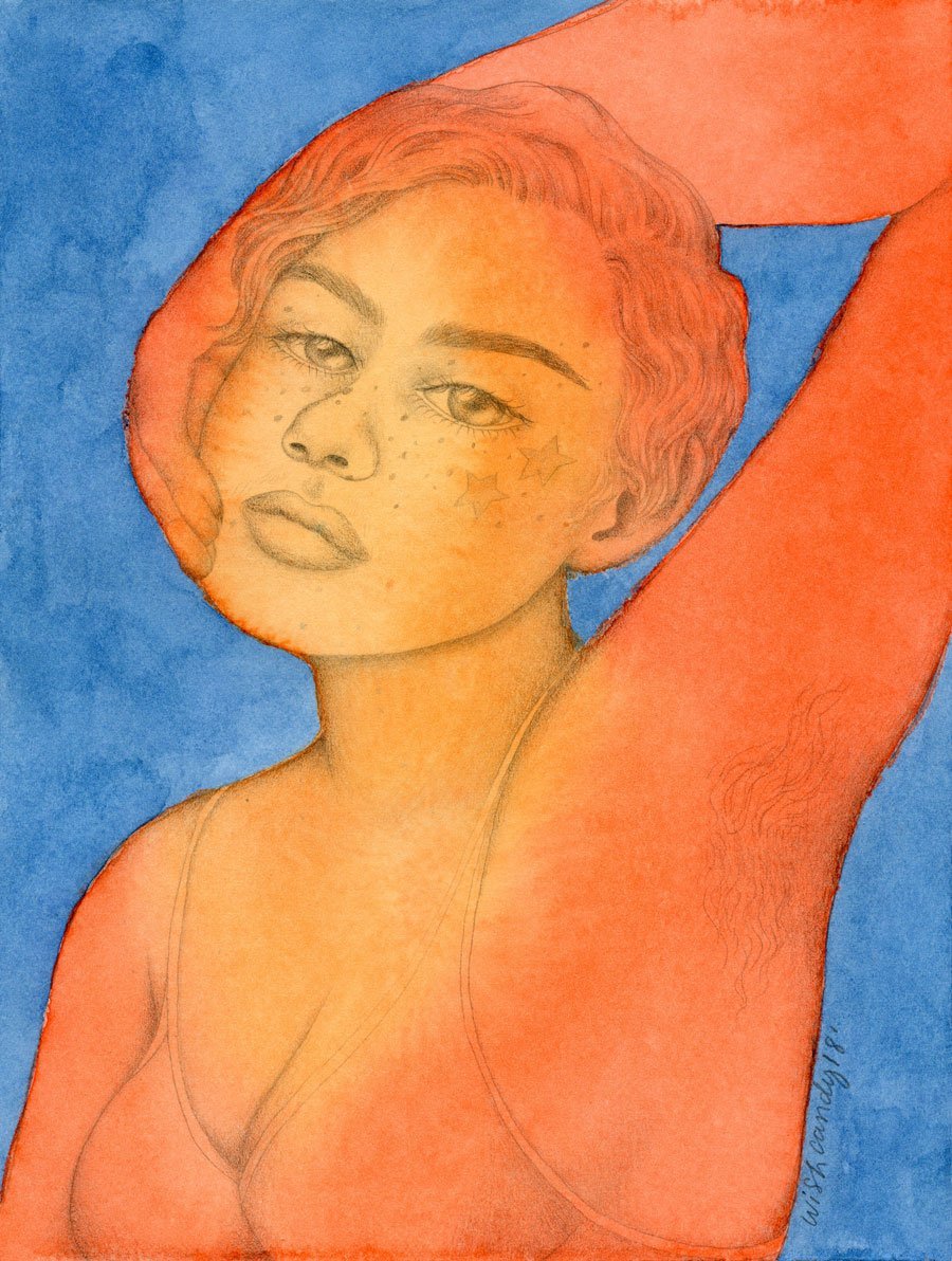 Stoke (color study) - original painting | wishcandy