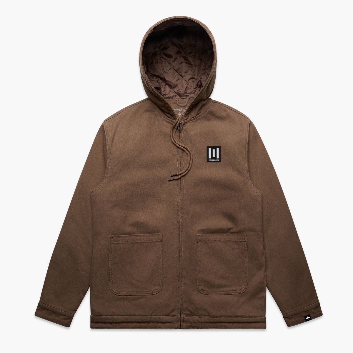 WORKING CLASS ZERO — Bars Canvas Jacket (WALNUT)
