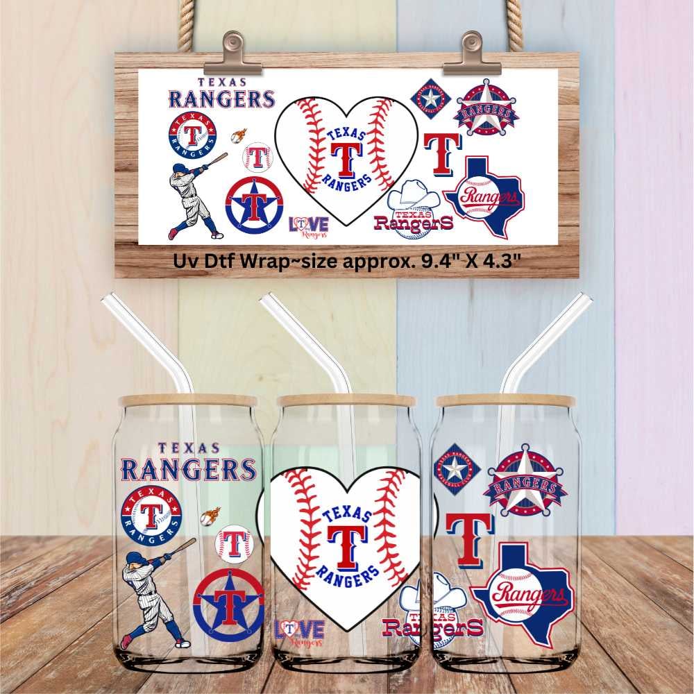 Texas Rangers Baseball W0887 | Okie Boujee