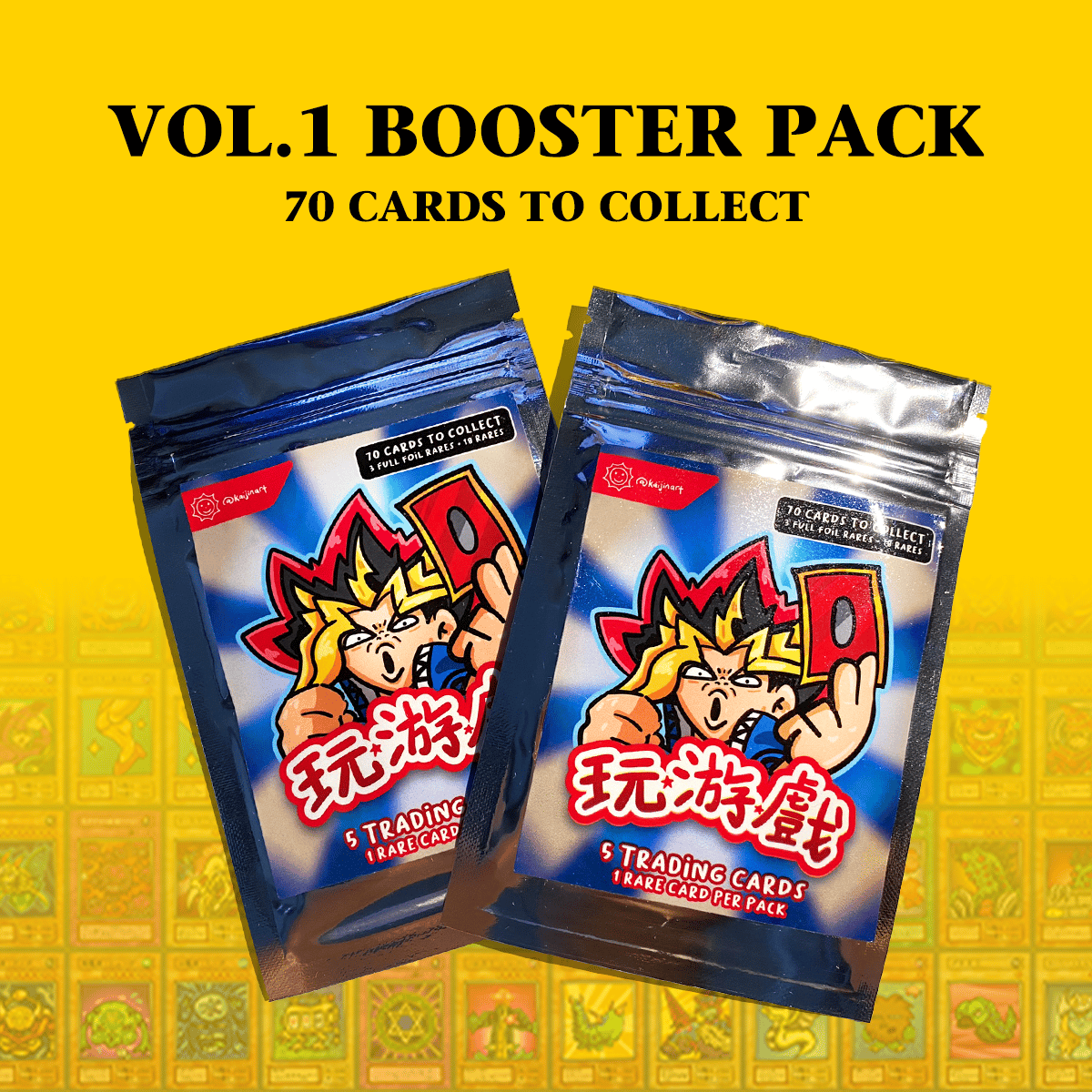 Vol.2 Booster Pack ***LIMITED TO 10 PACKS PER CUSTOMER*** | KaijinArt