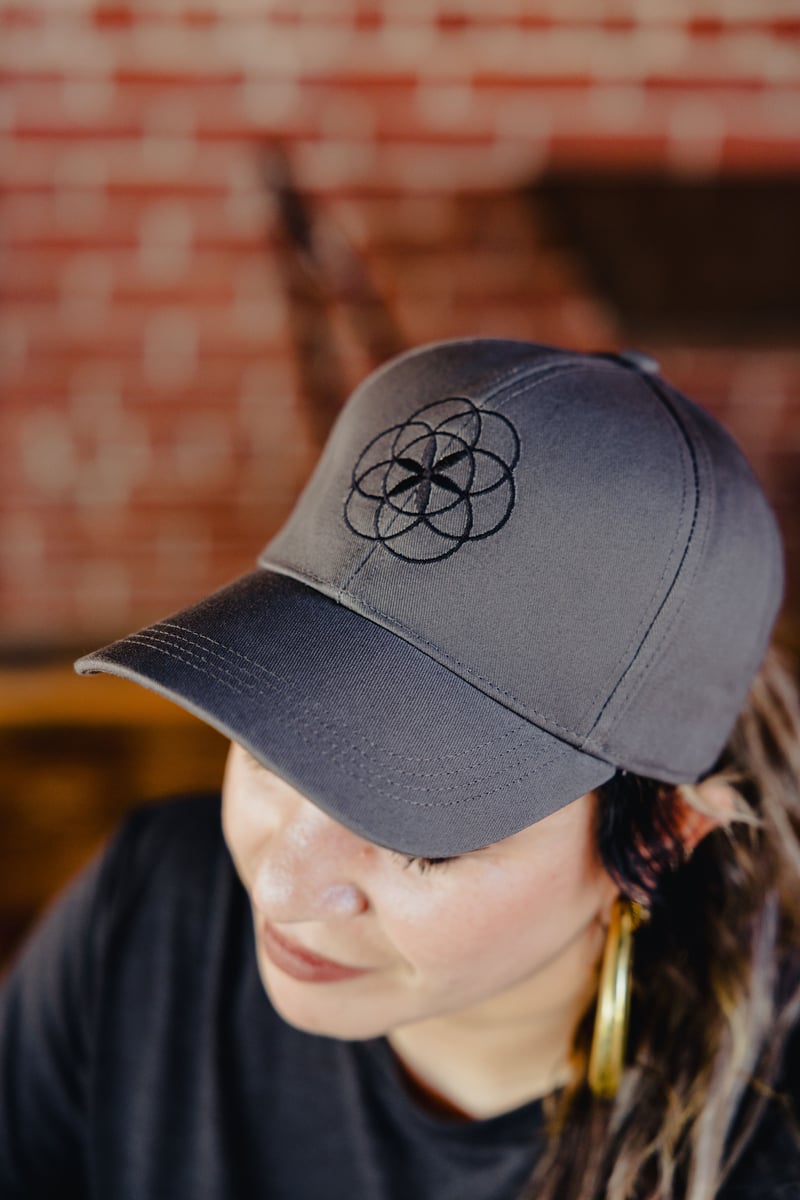 Seed of Life Ball Cap | Grounding Coffee