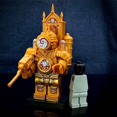 Clockwork Steampunk Giant | Crazy Bricks