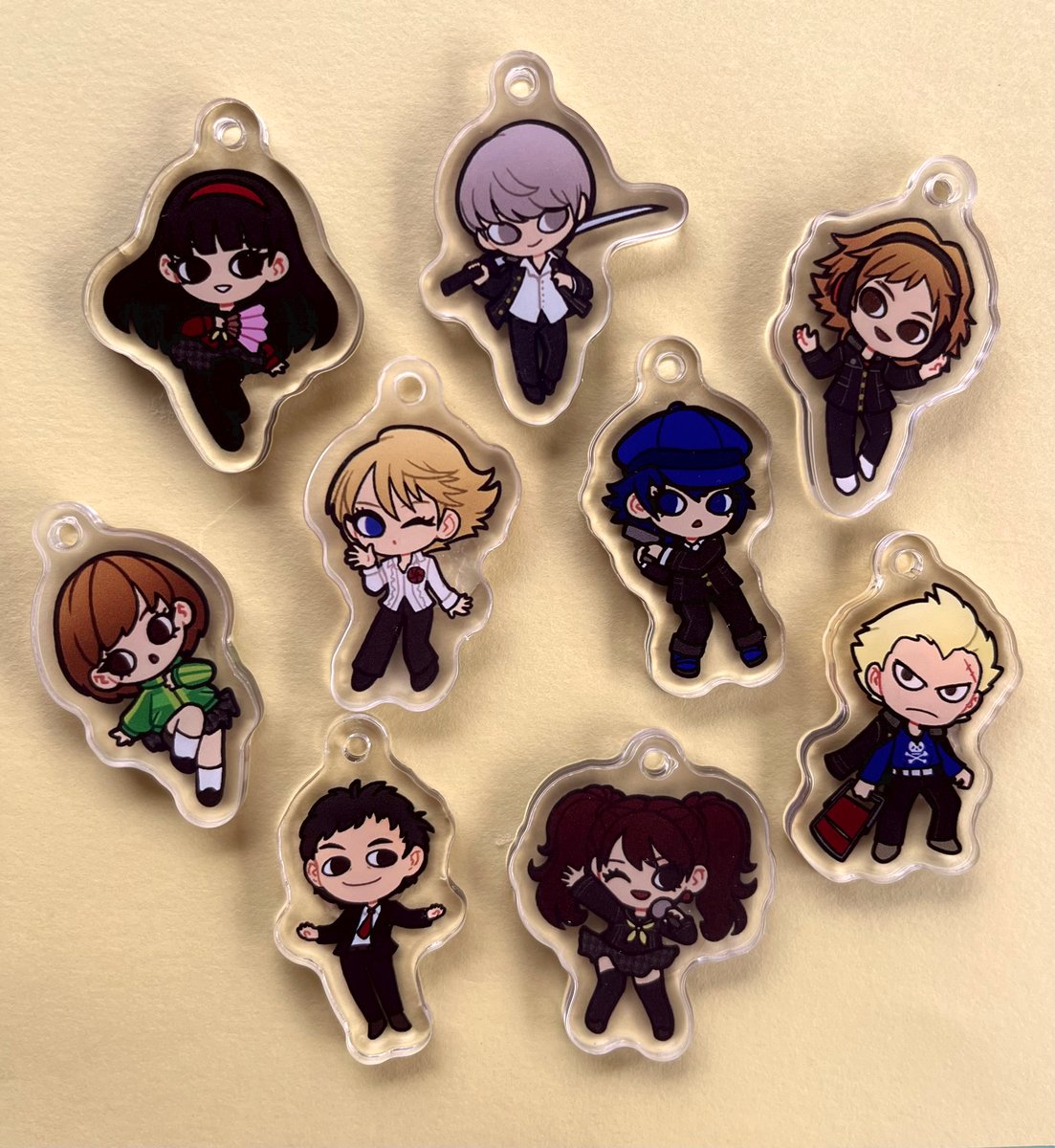 Persona Fourth Acrylic Charms | Jeileen