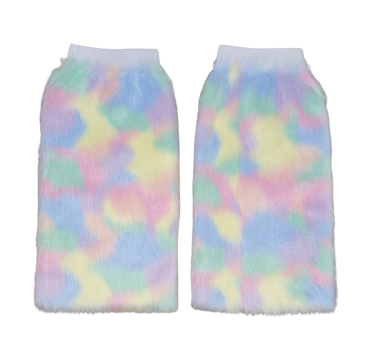 Atomic Laundry — Pastel Rainbow Fluffy Legwamers