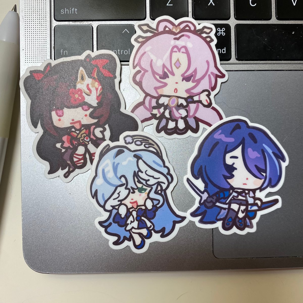 Honkai Star Rail Vinyl Stickers | flapjastic's online store