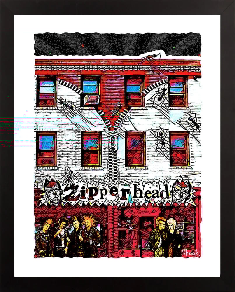 Zipperhead, Philadelphia PA Art Print (Multi-size options) | Steve Shook