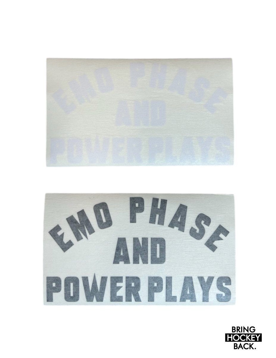 Emo Phase Decal Combo [Free Shipping] | BRINGHOCKEYBACK