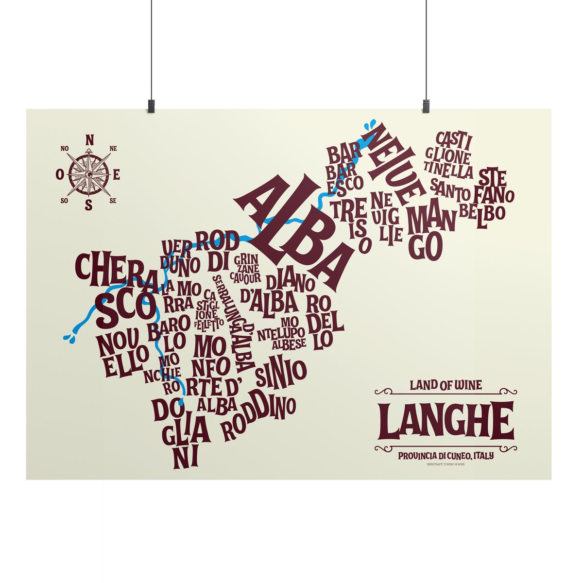 TYPOGRAPHIC MAPS | Sericraft