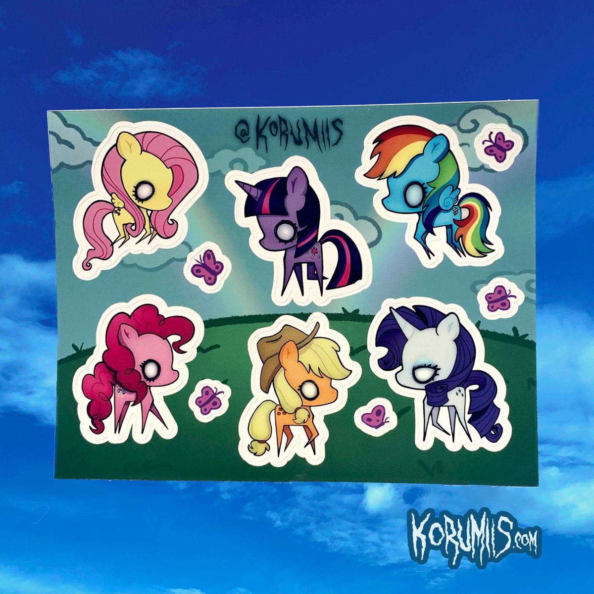 MLP sticker sheet | Korumiis