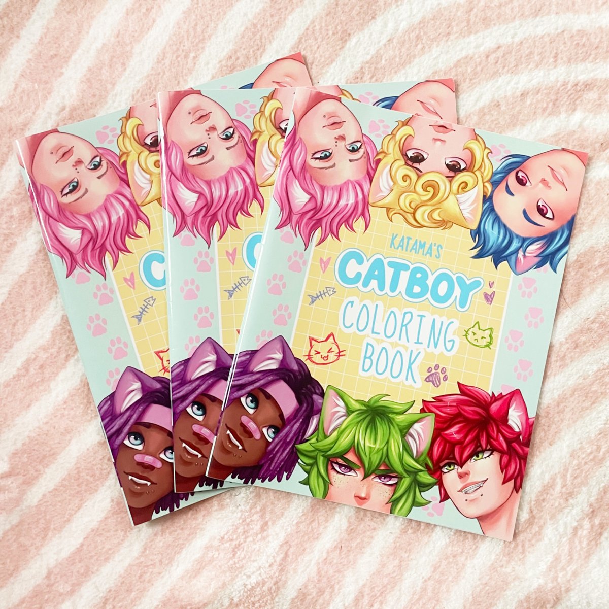 Catboy coloring book | Katama K.