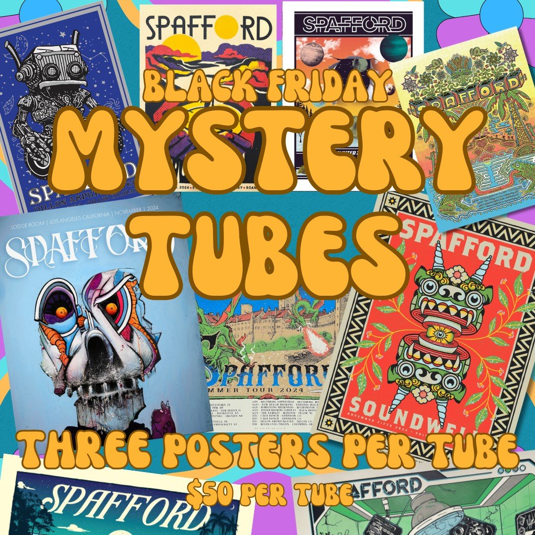Mystery Tubes Spafford Prints