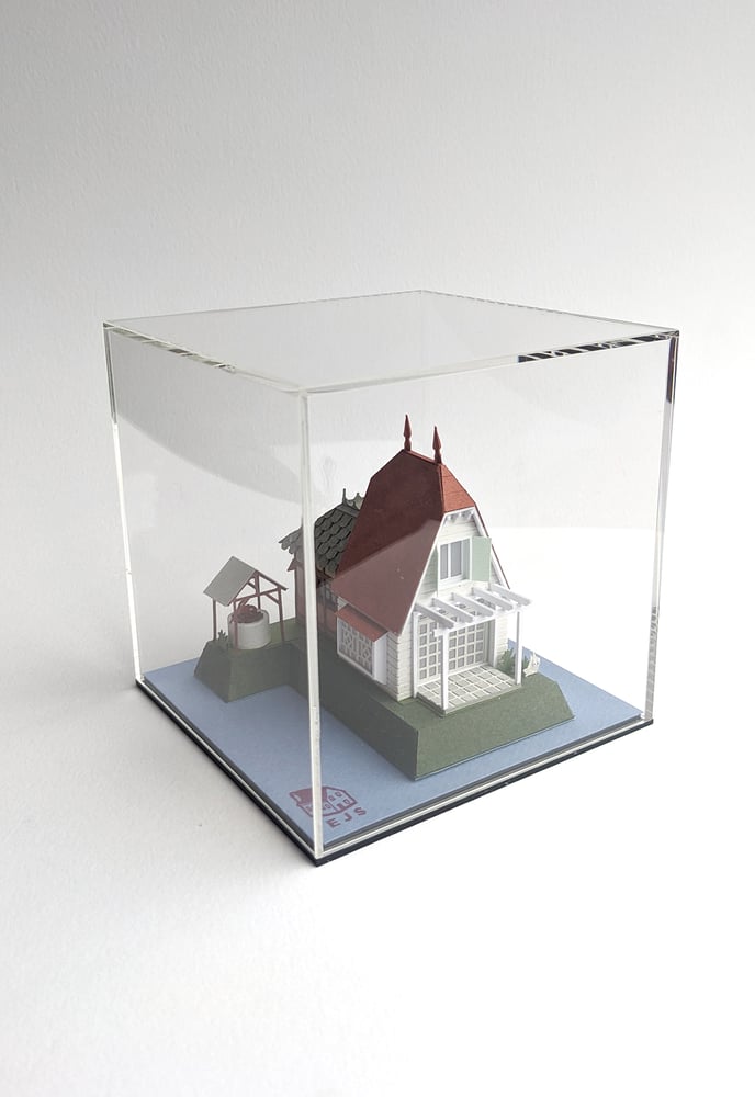 Totoro House Paper Model | Ellie Sampson