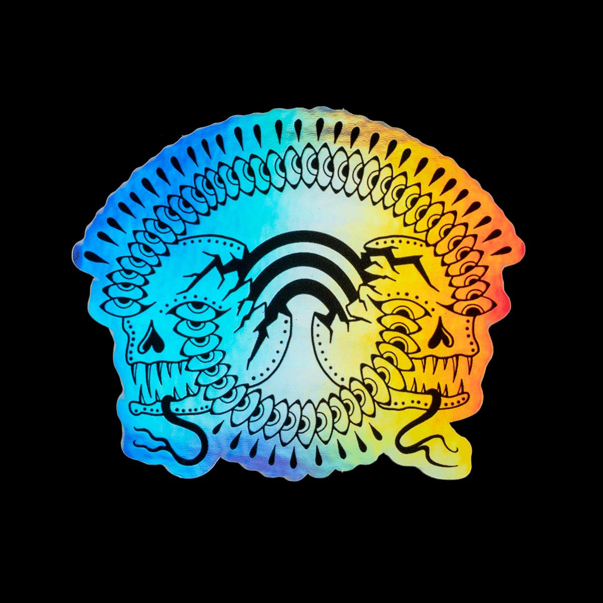 Psychic Humor sticker | lupinewood collective's store