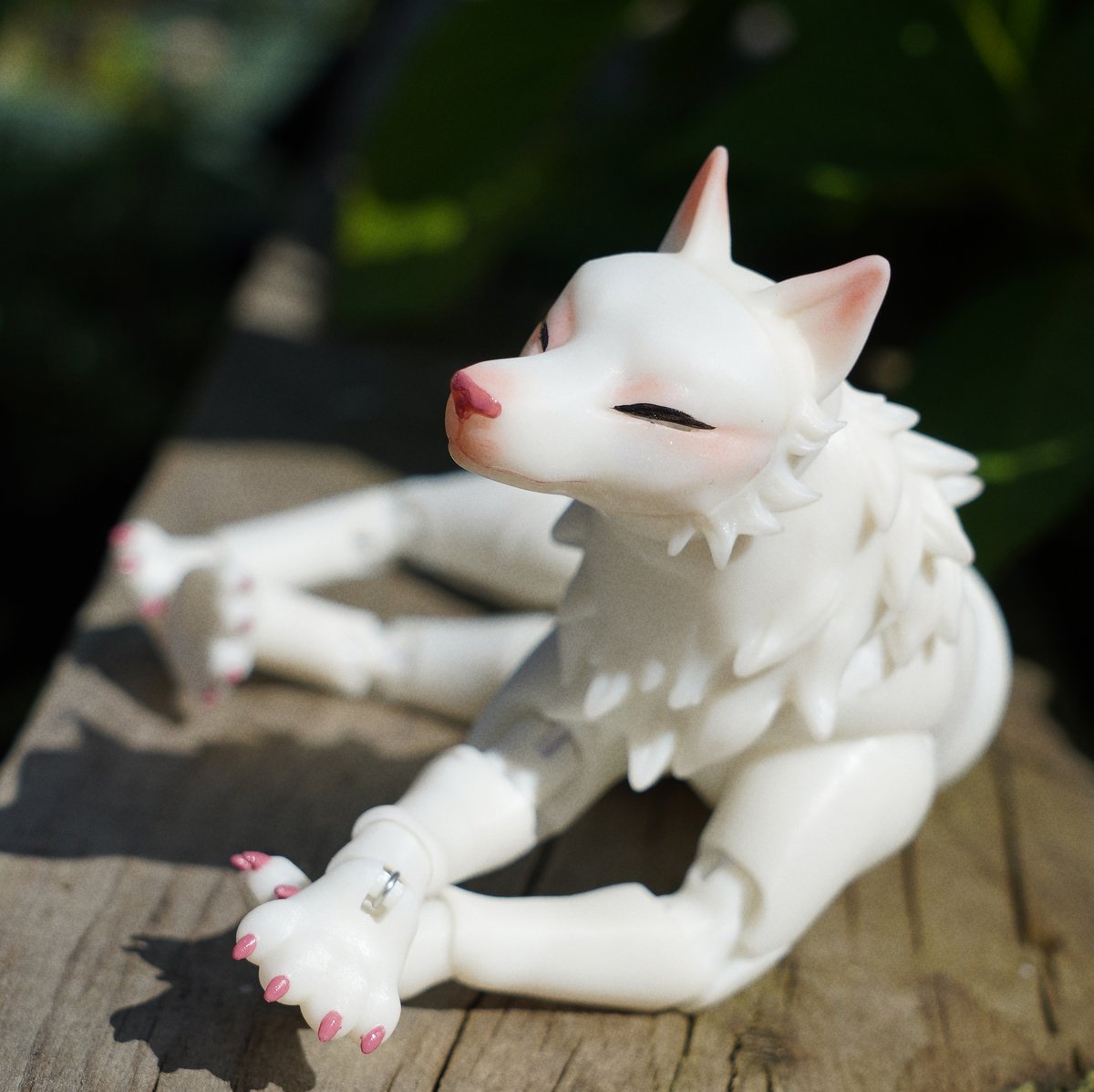 Hallow Wolf - Snow White OOAK BJD [PROTOTYPE] | Artiche Dolls