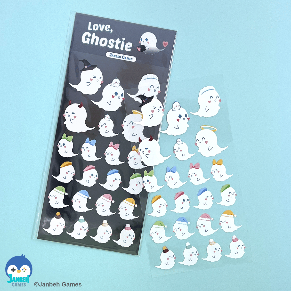Ghostie Stickersheet | Janbeh Games