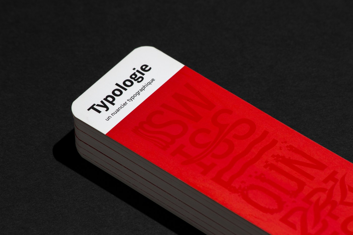 Nuancier Typologie | Rouge (fonderies suisses) | Studio Recto Verso
