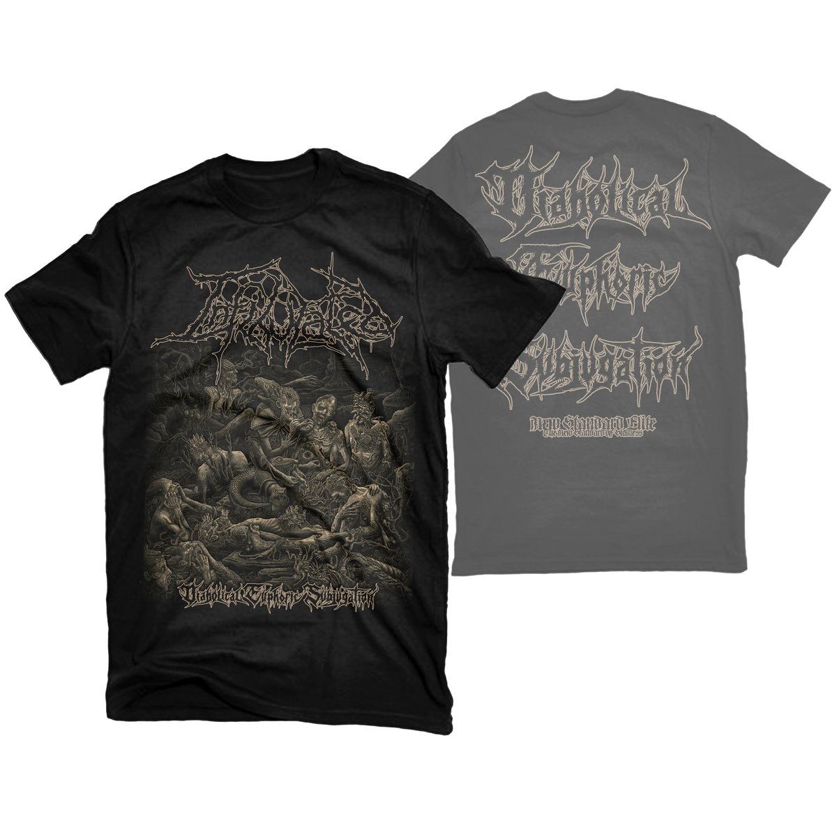 New Standard Elite — INFIBULATED "DIABOLICAL EUPHORIC SUBJUGATION" T-SHIRT