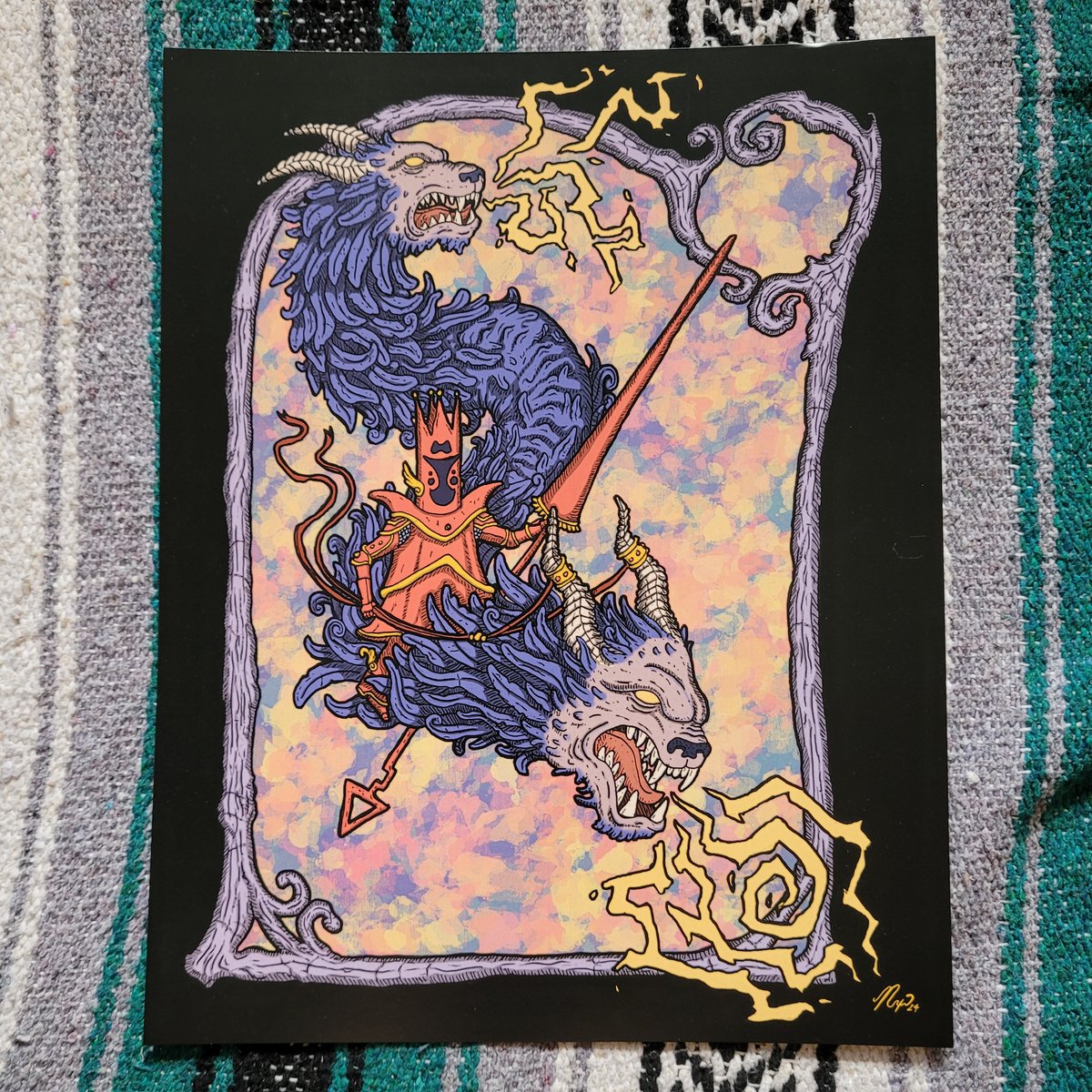 Le Roi - 11x14 limited edition print | Red Leaf Shop