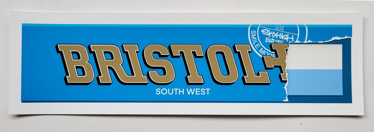 Bristol Rizla Giclee Print. 'Smalls' Edition 2024 | Skyhigh Artwork