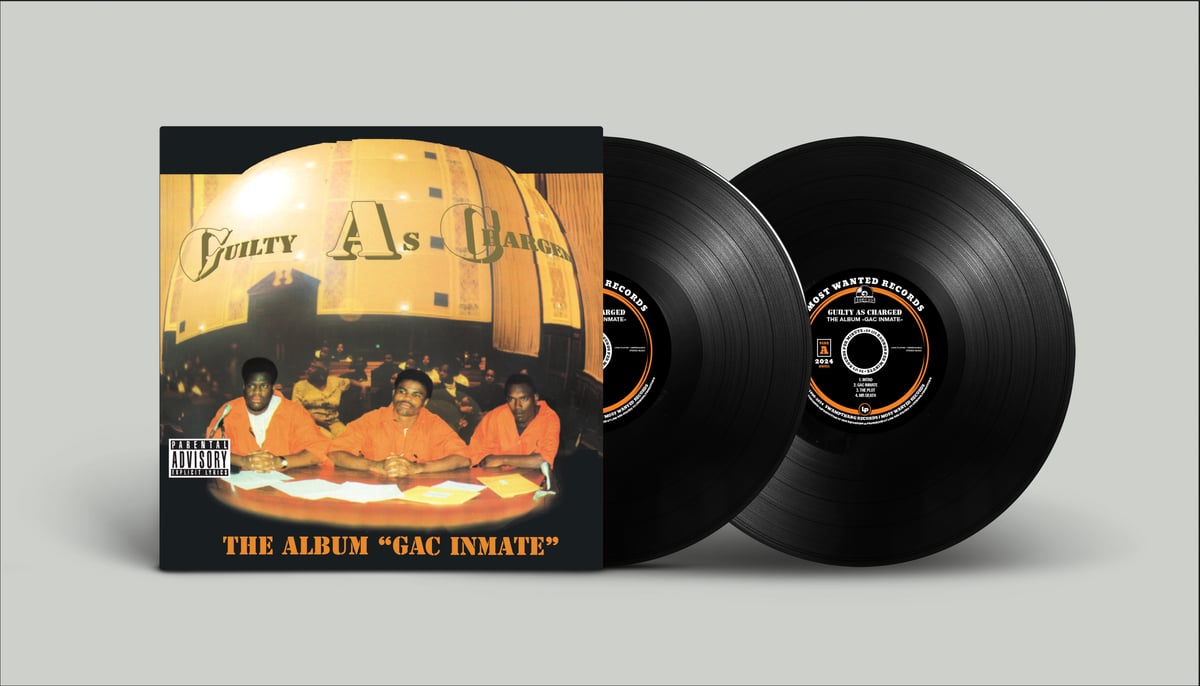 LP: Guilty As Charged - The Album "GAC Inmate" 1996-2024 (New Orleans ...