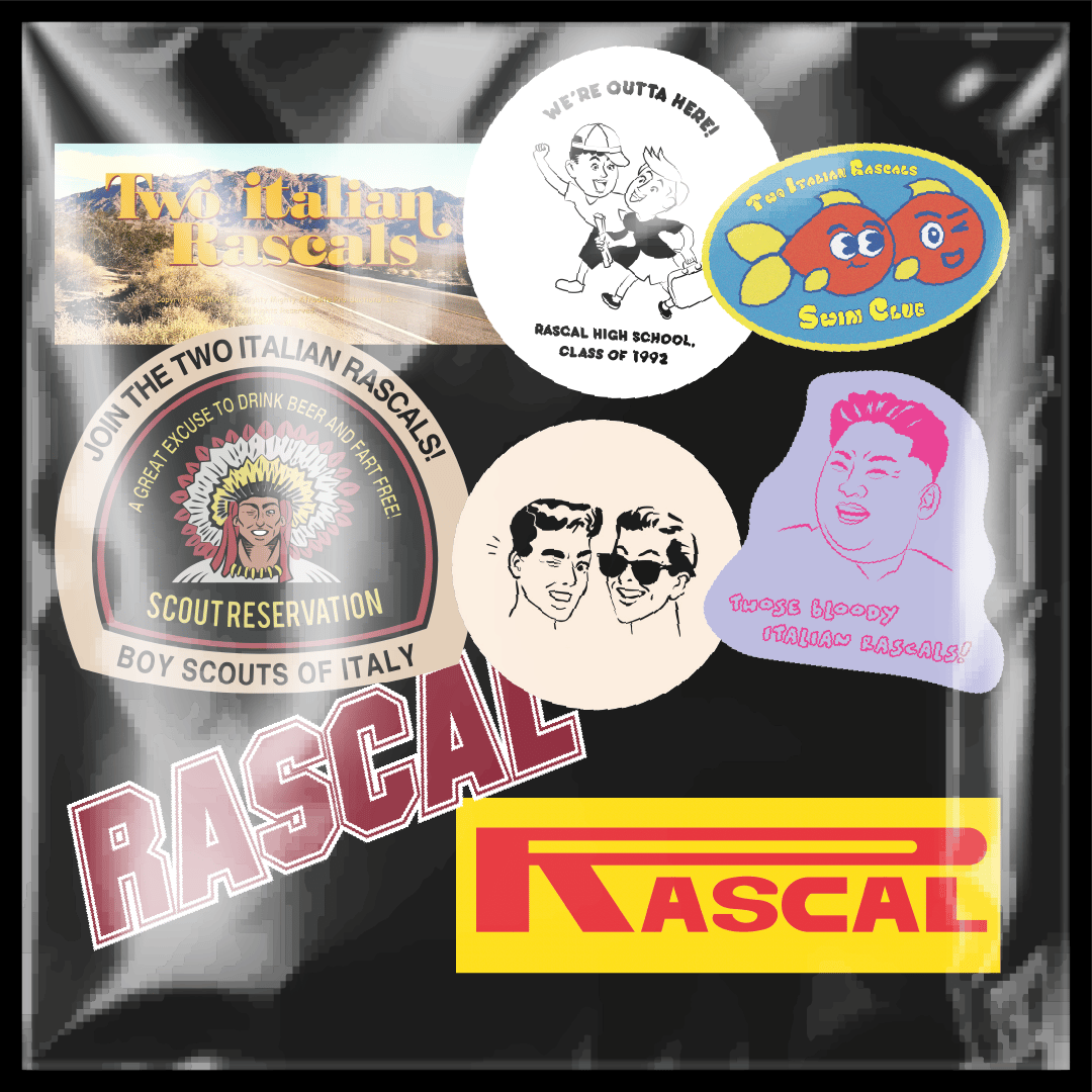 Sticker Pack | Two Italian Rascals