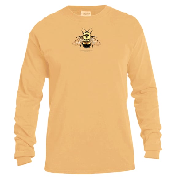 Rusty Patch Bumblebee dyed long sleeve / Coyote Graphics