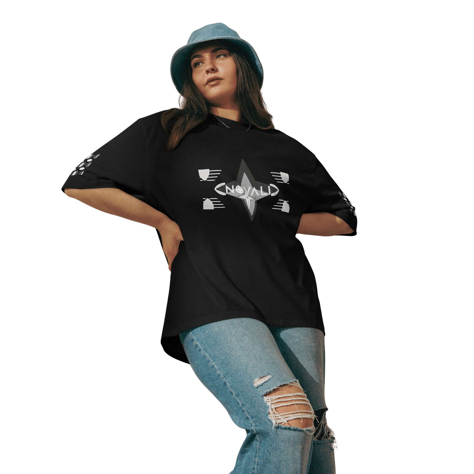 NOVALI - Oversized heavyweight t-shirt | iLit Designs