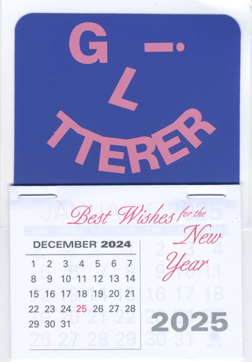 2025 Stick Calendar | Glitterer
