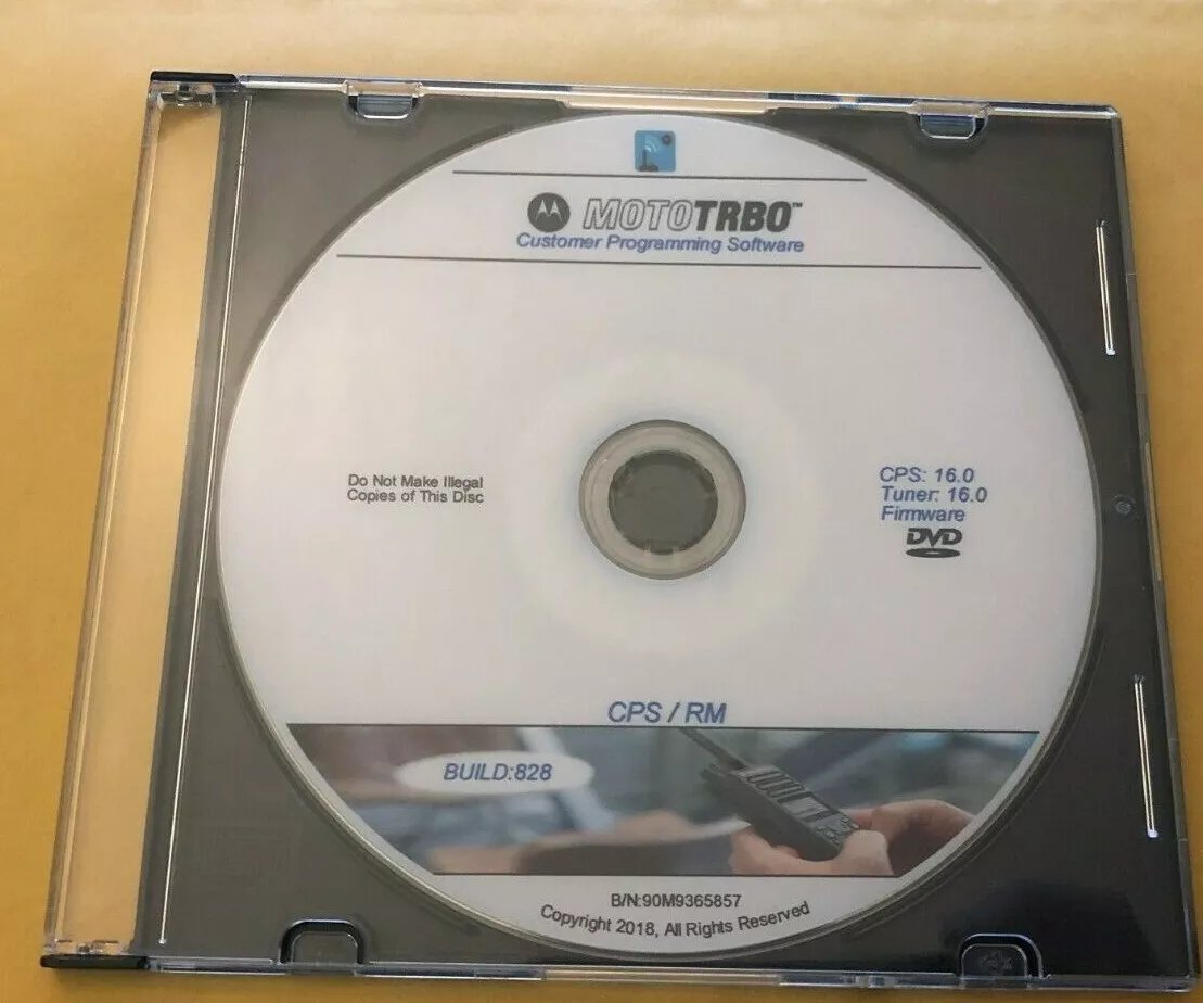 Motorola Mototrbo 16.0 SL300 XPR7550 XPR4550 XPR6550 CM200D CP200D DMR ...