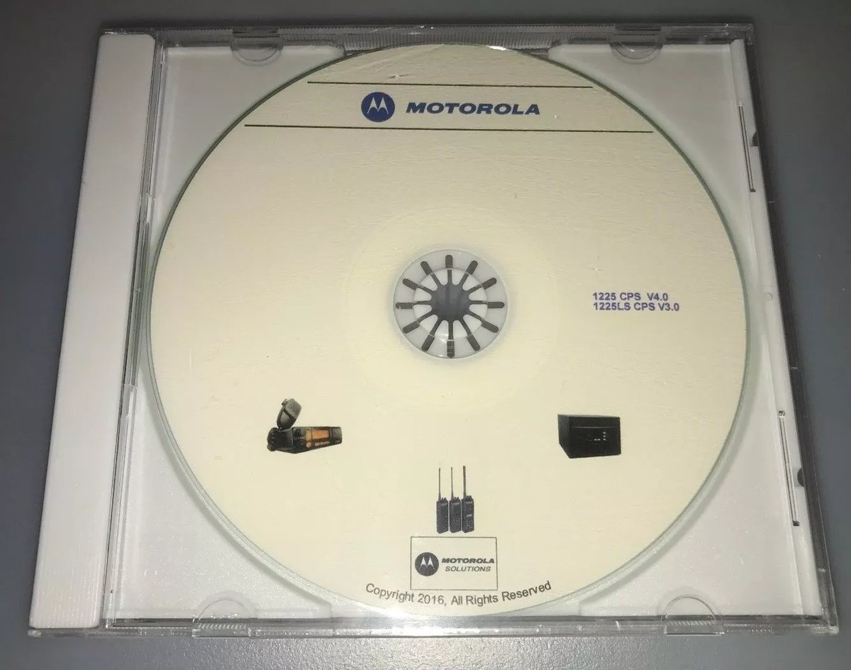 Motorola M1225, M1225LS P1225 GR1225 Programming CPS | Radio Software