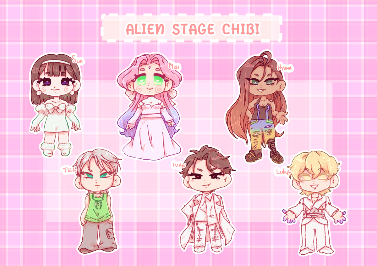 Alien Stage charms (Pre-Order) | gurutze