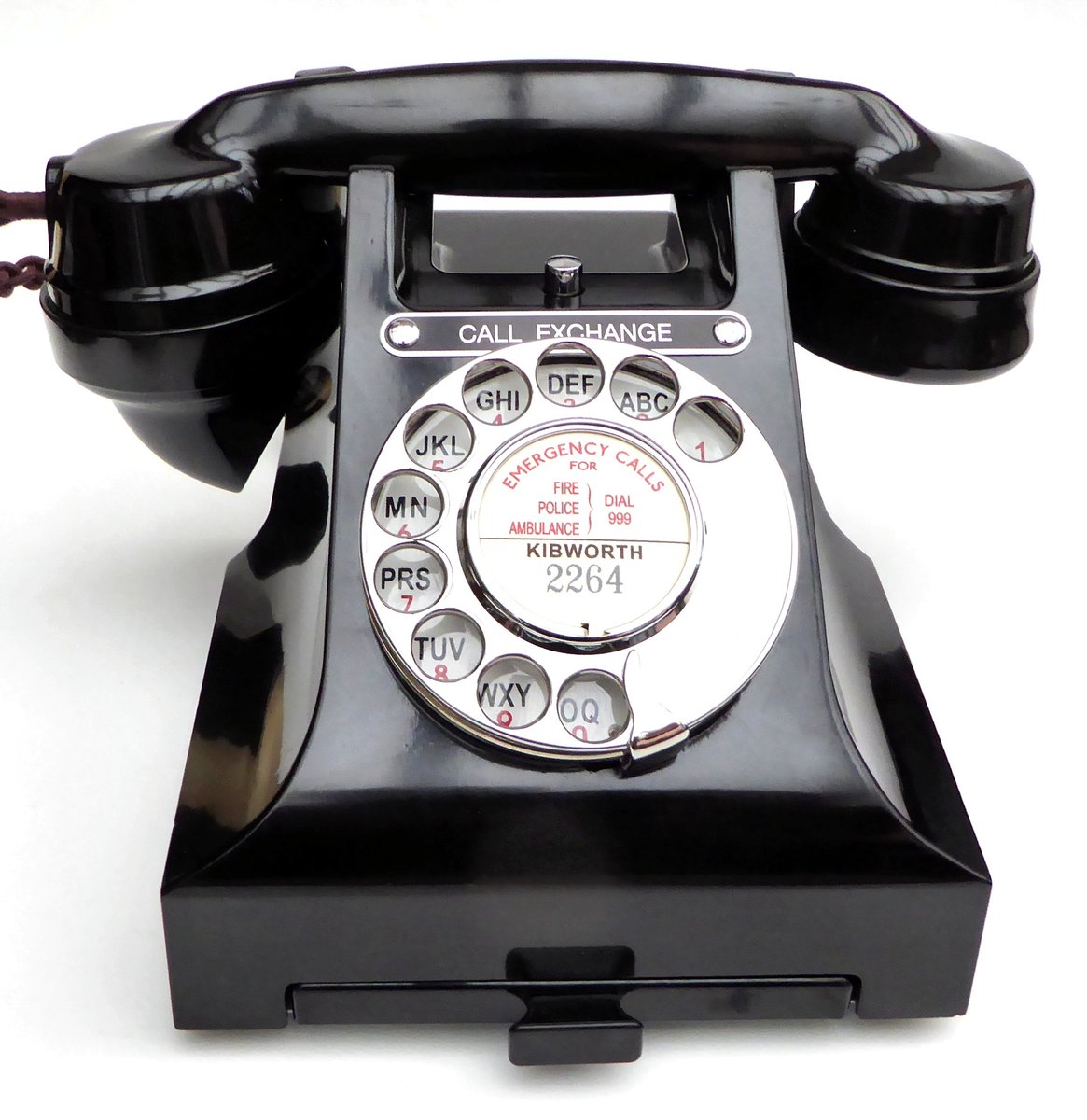 VOIP Ready 312 GPO 'Call Exchange' Bakelite Telephone- for all domestic ...