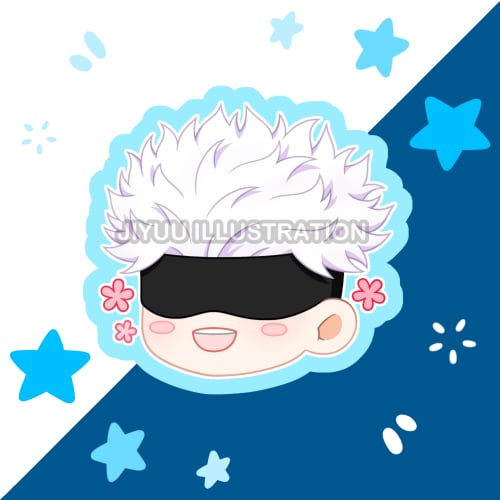 Gojo Blindfold Grip | Jiyuu Illustration