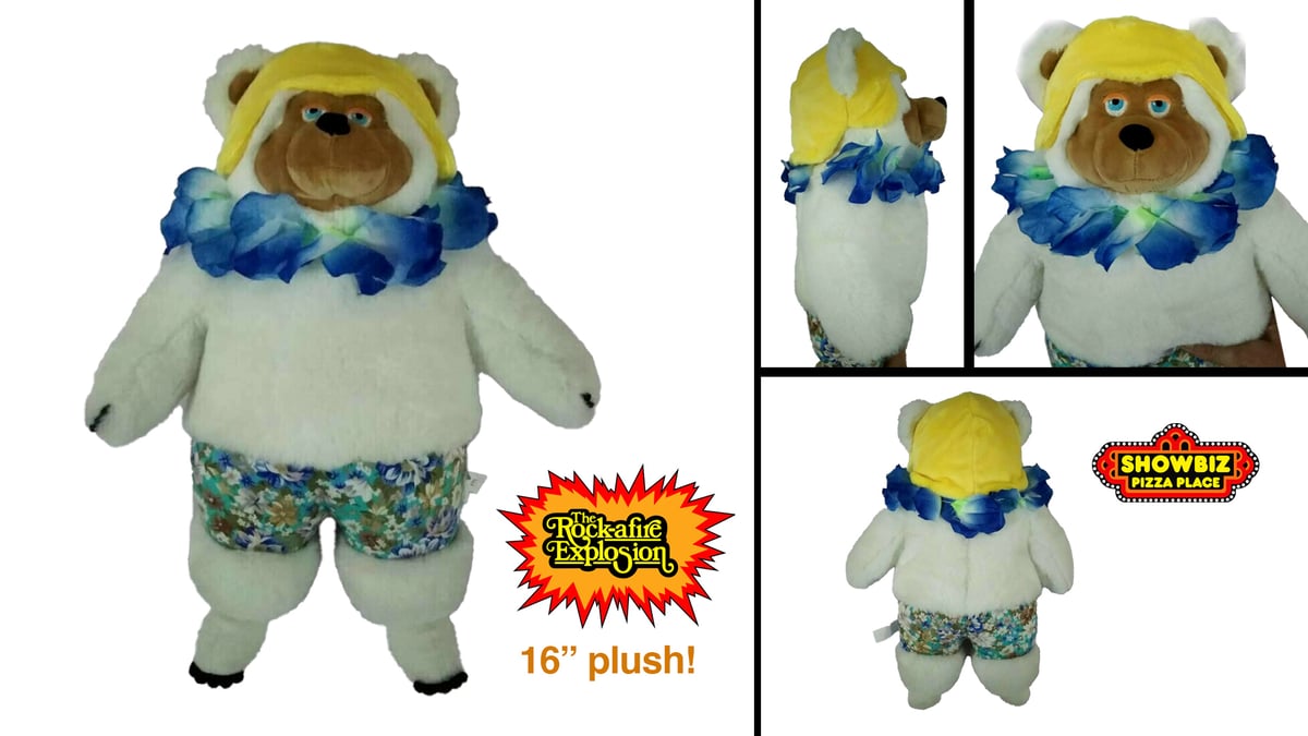 Beach Bear - Rock-afire Explosion 16" fully plush doll! | Creative ...