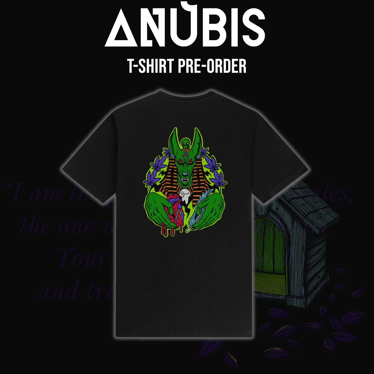 Anubis T-Shirt | Klok Shop