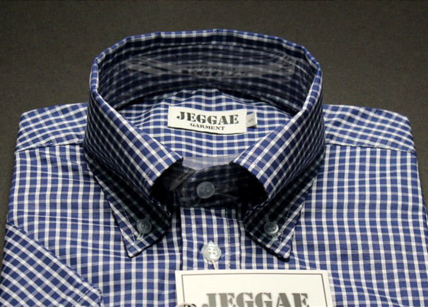 JEGGAE SHIRT 'RUDIES-BLUE' MEN'S SHORT & LONG SLEEVE | jeggaegarment