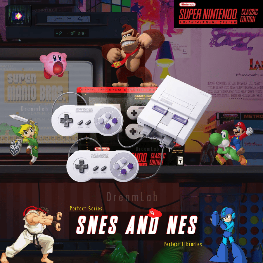 Super Nintendo Classic Edition "Perfect Series" SNES-NES Combo | DreamLab