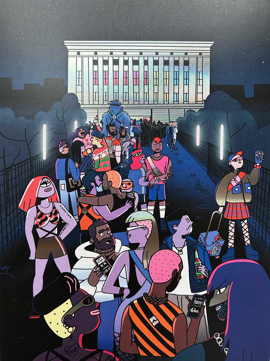 Berghain line - Limited Edition | VIRGINIE KYPRIOTIS