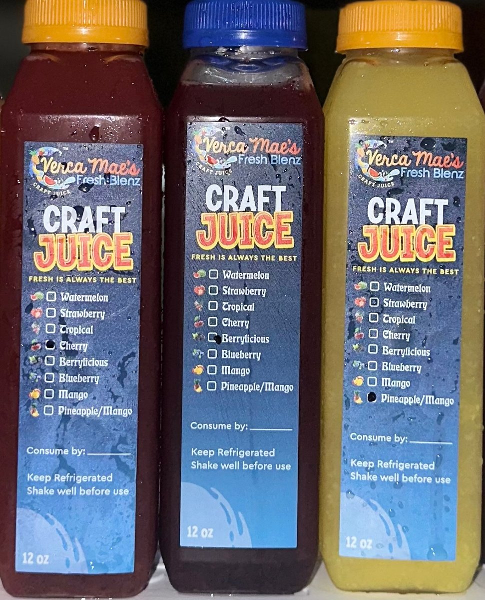 12oz. Craft Juice | Fresh Blenz