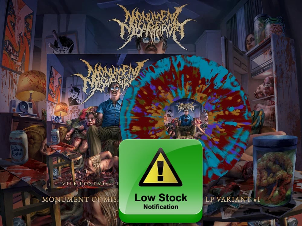 MONUMENT OF MISANTHROPY - Vile Postmortem Irrumatio Gatefold LP with ...