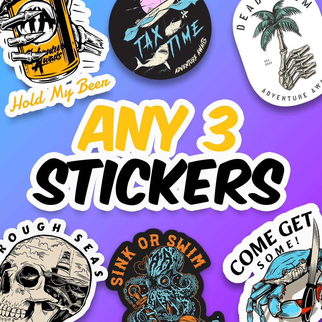 Any 3 Sticker Bundle | ADVENTURE AWAITS CO.